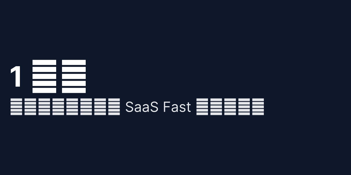 1 介绍 - SaaS Fast - NuxtJs template 1 介绍 - SaaS Fast - NuxtJs template